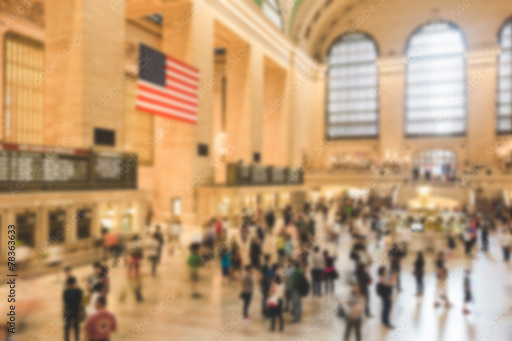 Grand Central Station Crowded