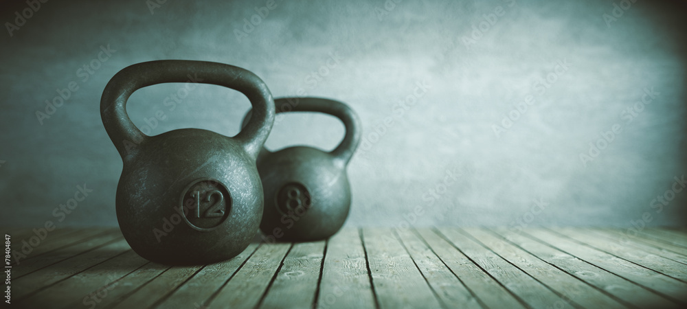 Kettlebells Stock Photo | Adobe Stock