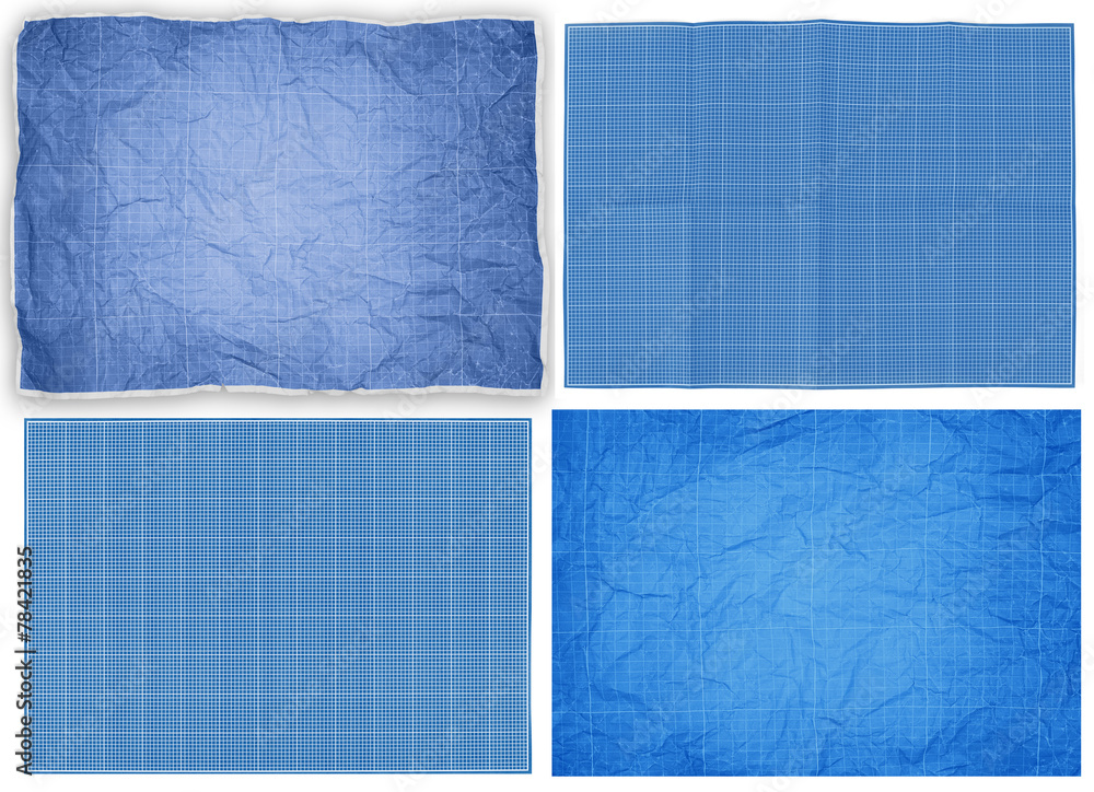 Graph paper for building and architectural drawings Stock Photo | Adobe ...