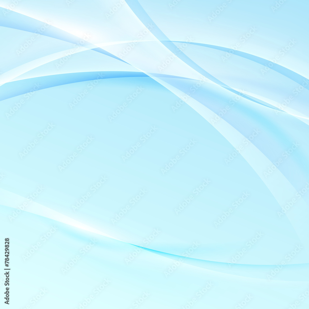 Modern blue swoosh line abstract background Stock Vector | Adobe Stock