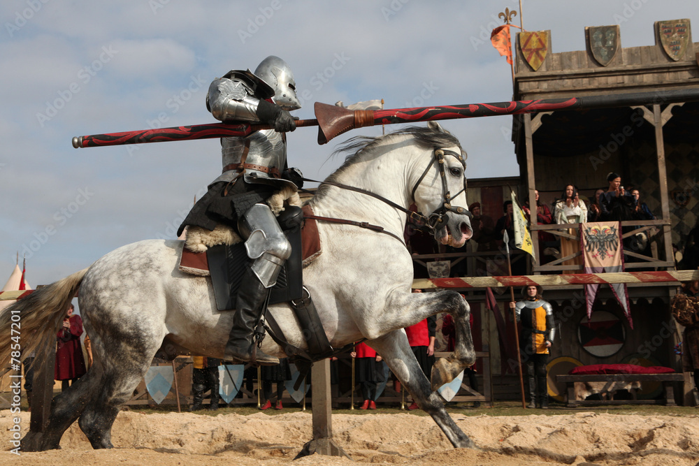 Filming of the new movie The Knights Stock Photo | Adobe Stock