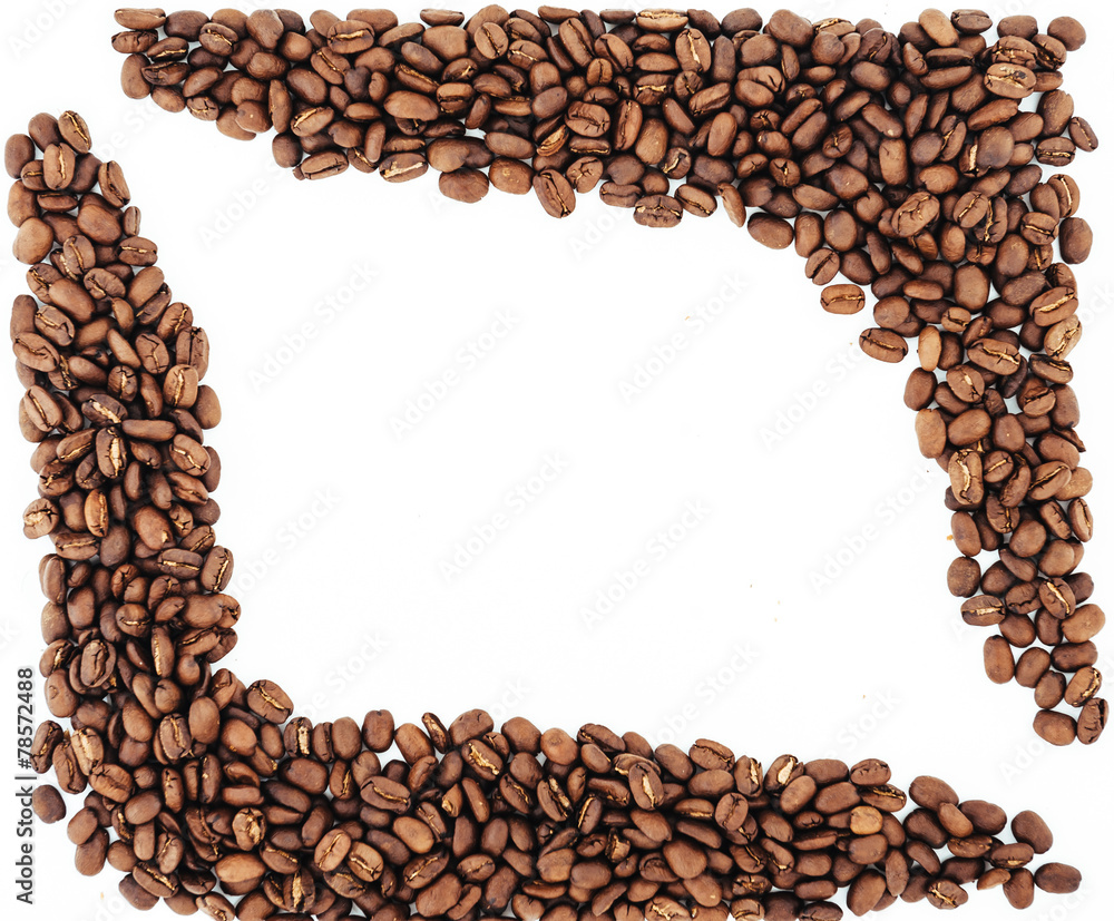 Coffee Bean Border Clip Art
