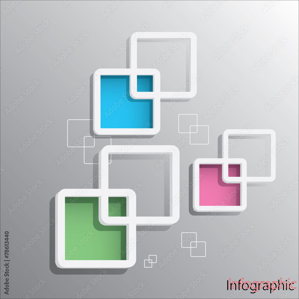 Rounded Rectangular Frame design template in Vector format. Stock ...