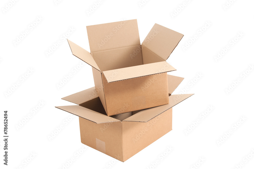 Kartons Stock-Foto | Adobe Stock