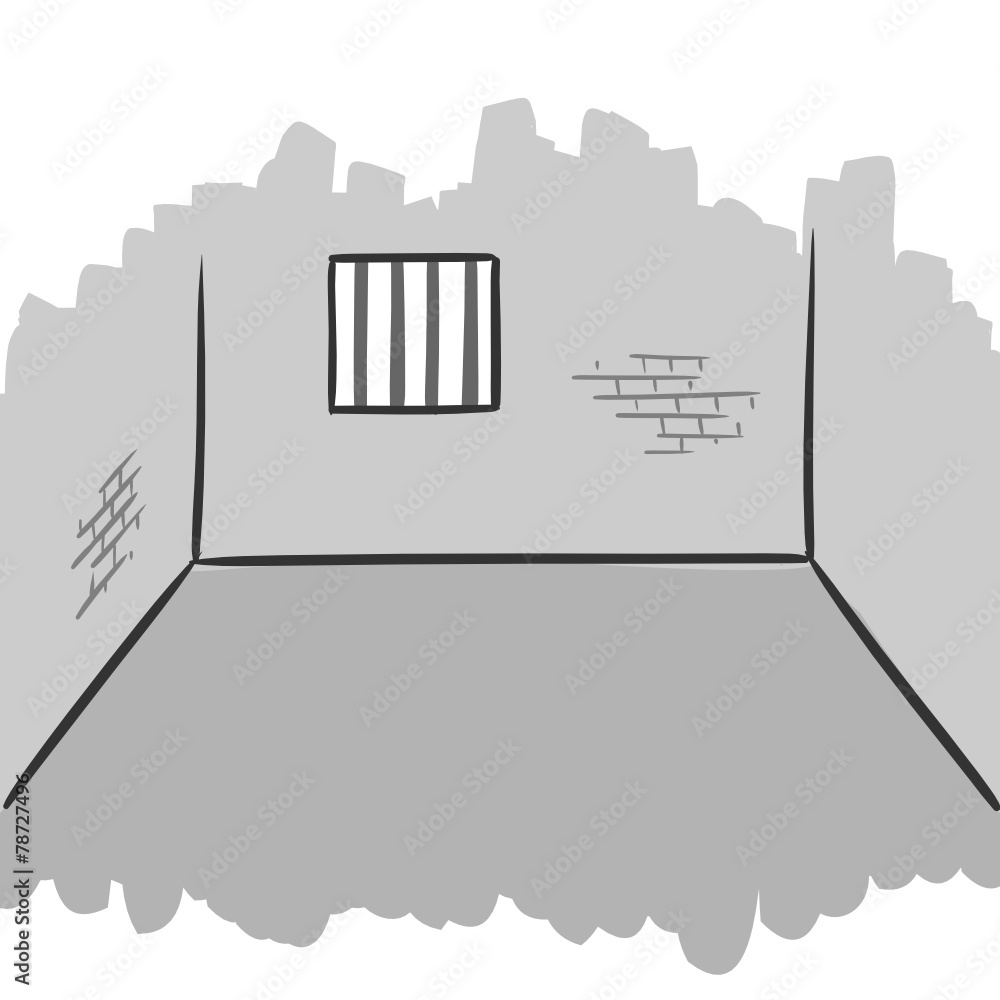 knastzelle I Stock-Vektorgrafik | Adobe Stock