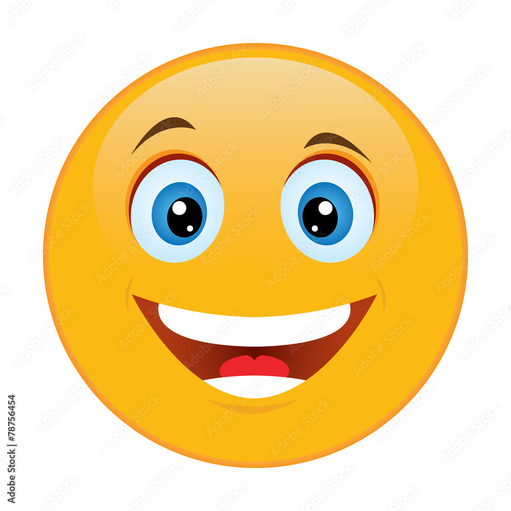 Smiley Emotion Of Joy - Stock - GamesAgeddon