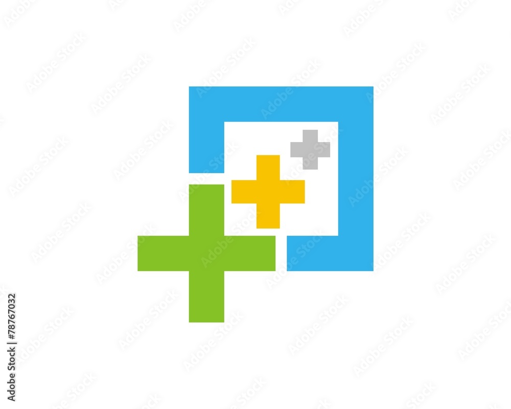 plus symbol Stock Vector | Adobe Stock