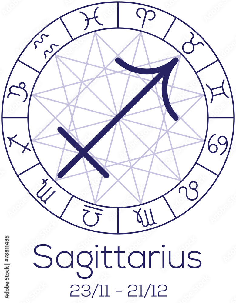 Sagittarius Sign Symbol