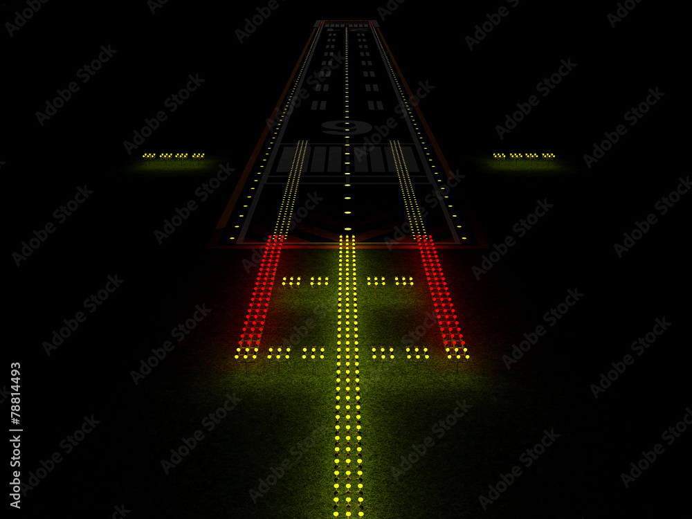 Airport Runway Pictures Night