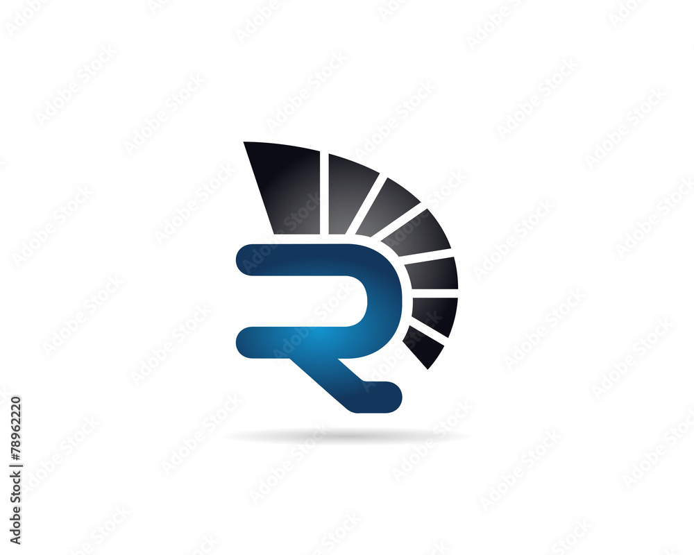 spartan letter r logo Stock Vector | Adobe Stock