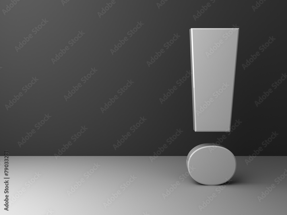 exclamation mark background Stock Illustration | Adobe Stock