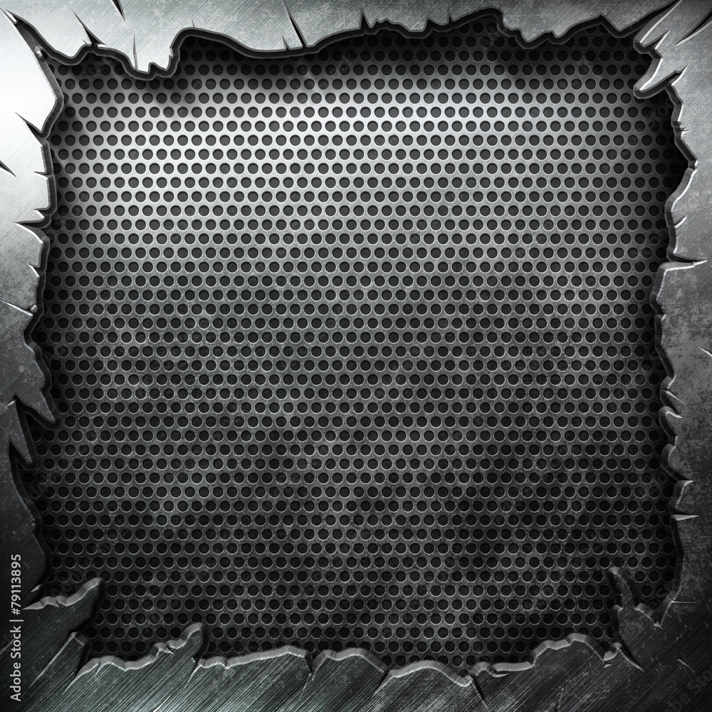 Crack metal background template Stock Illustration | Adobe Stock