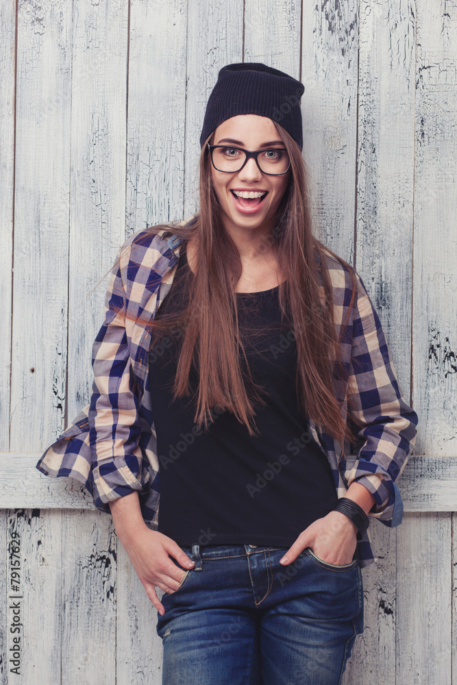 Black Hipster Girl