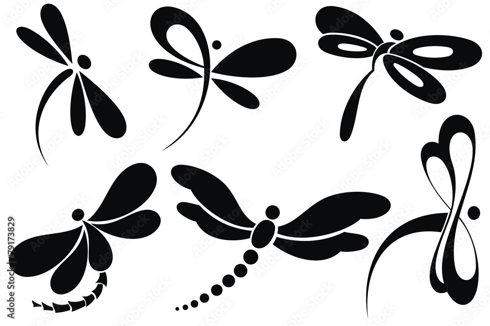 Butterfly sign Stock Vector | Adobe Stock