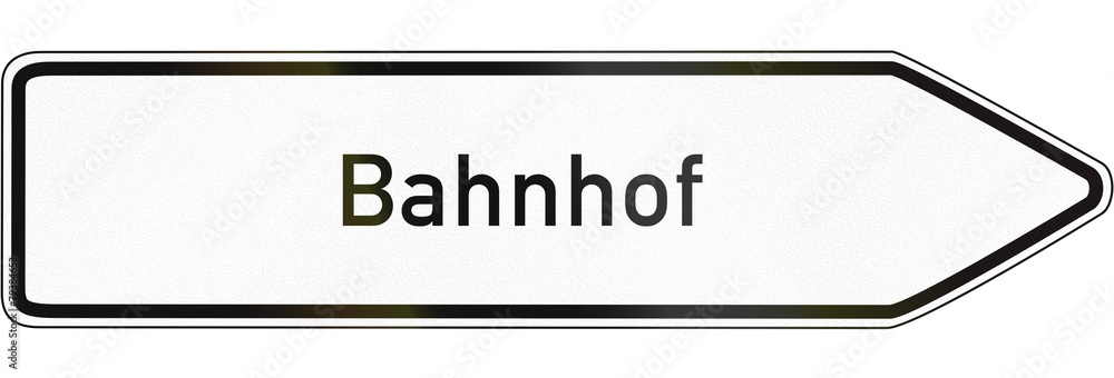 Bahnhof Symbol