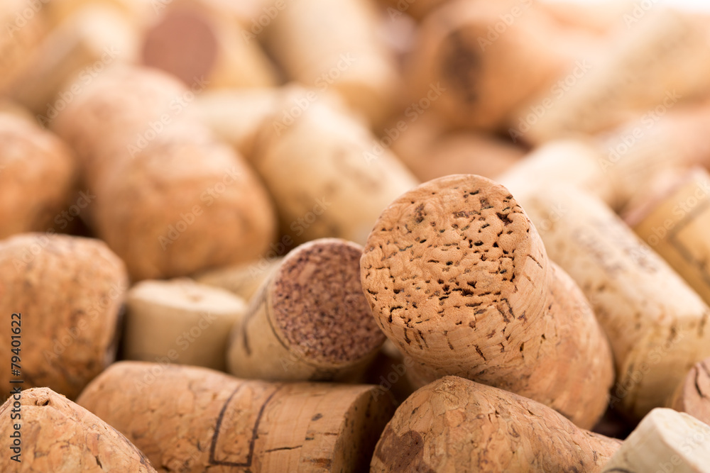 Many wine corks Stock Photo | Adobe Stock