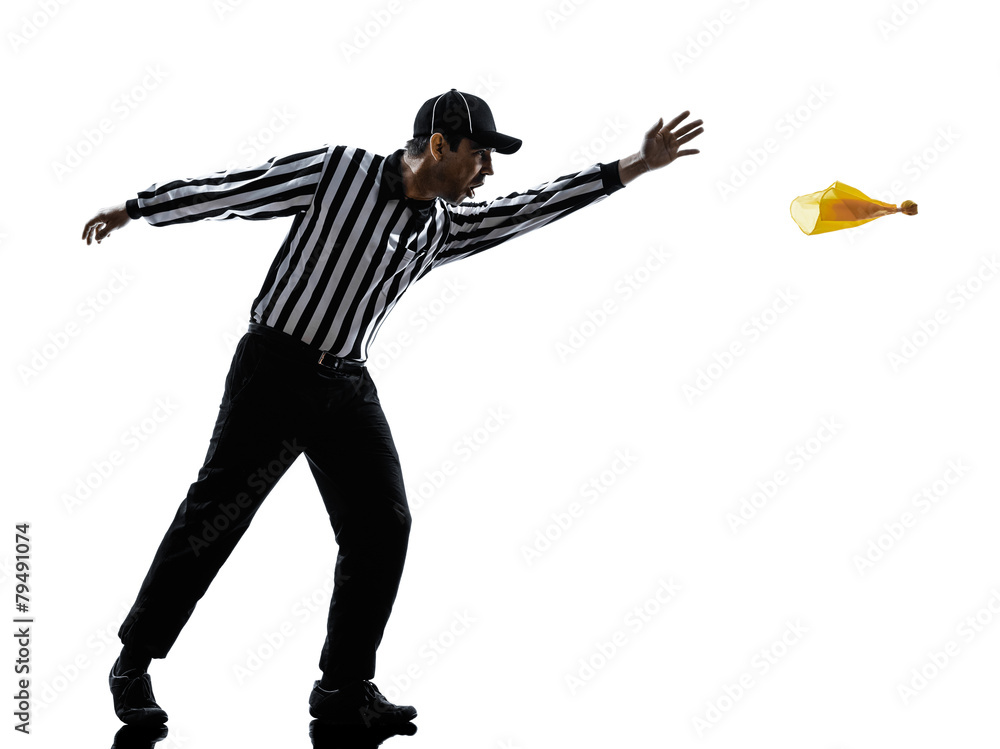 Nfl Football Referee Flag