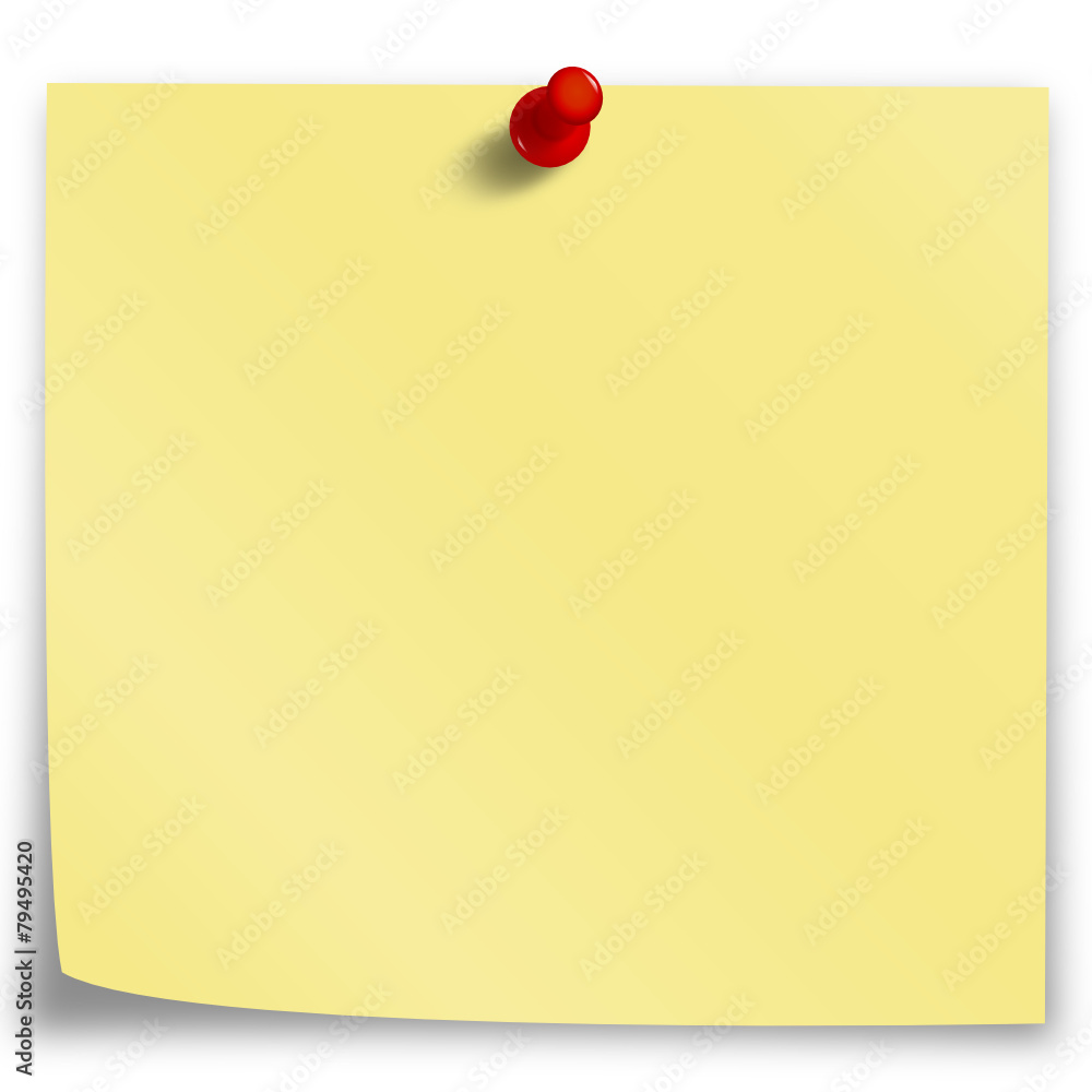 Post-It Stock-Vektorgrafik | Adobe Stock