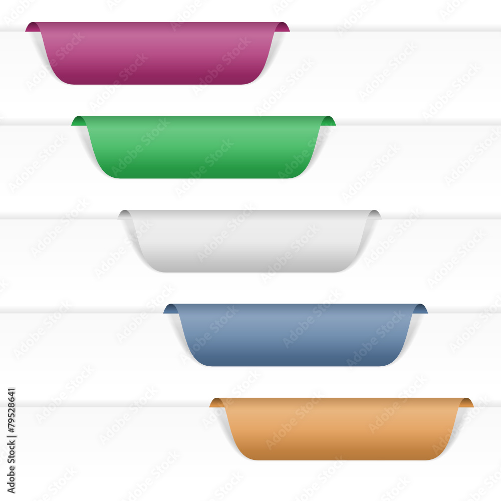 tabs collection IV Stock Vector | Adobe Stock