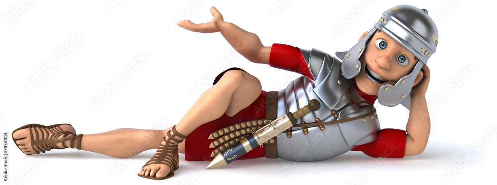 Roman soldier Stock Illustration | Adobe Stock