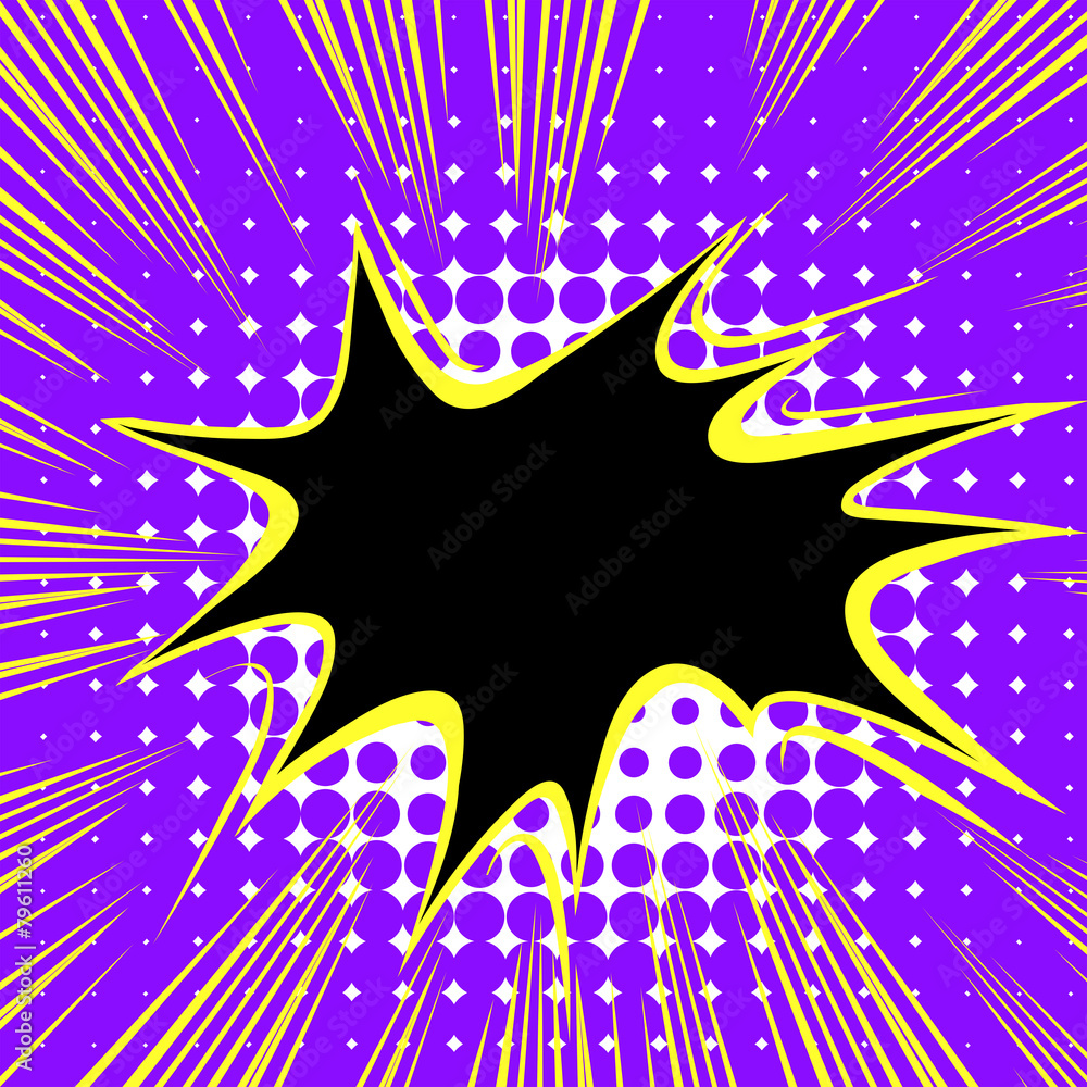 Comic balloon Stock Vector | Adobe Stock