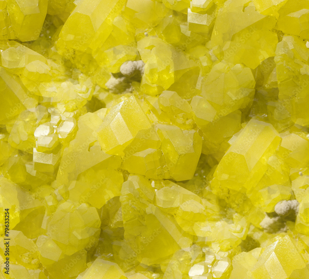 Seamless sulphur crystal background. Stock Photo | Adobe Stock