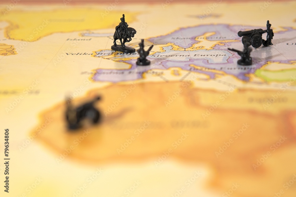 War on Europe ground Stock Photo | Adobe Stock