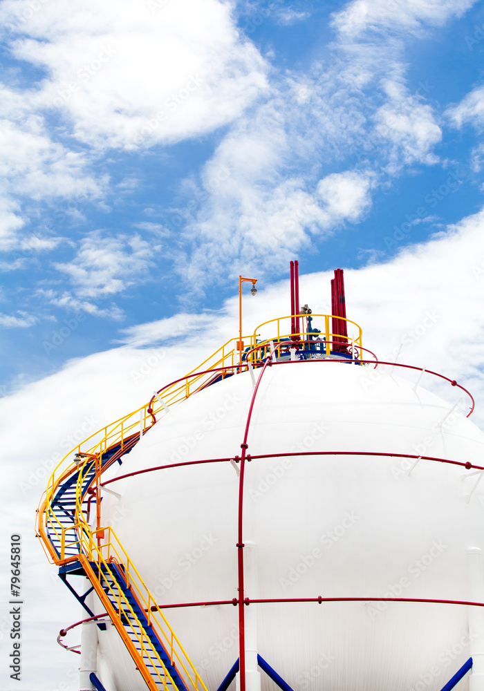 Gas Propane-butane, Storage Tank Stock Photo | Adobe Stock