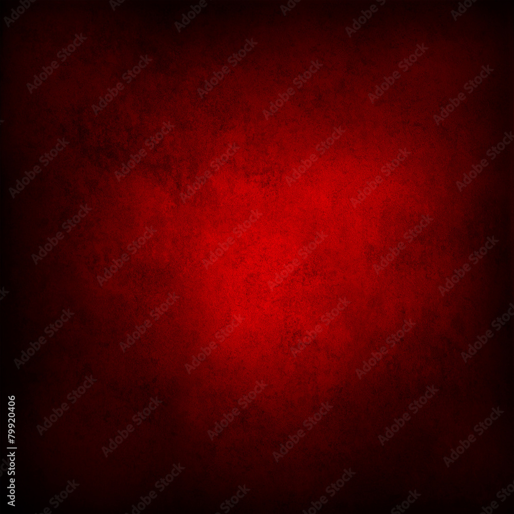 Red textured wall background. Dark edges Stock Photo | Adobe Stock