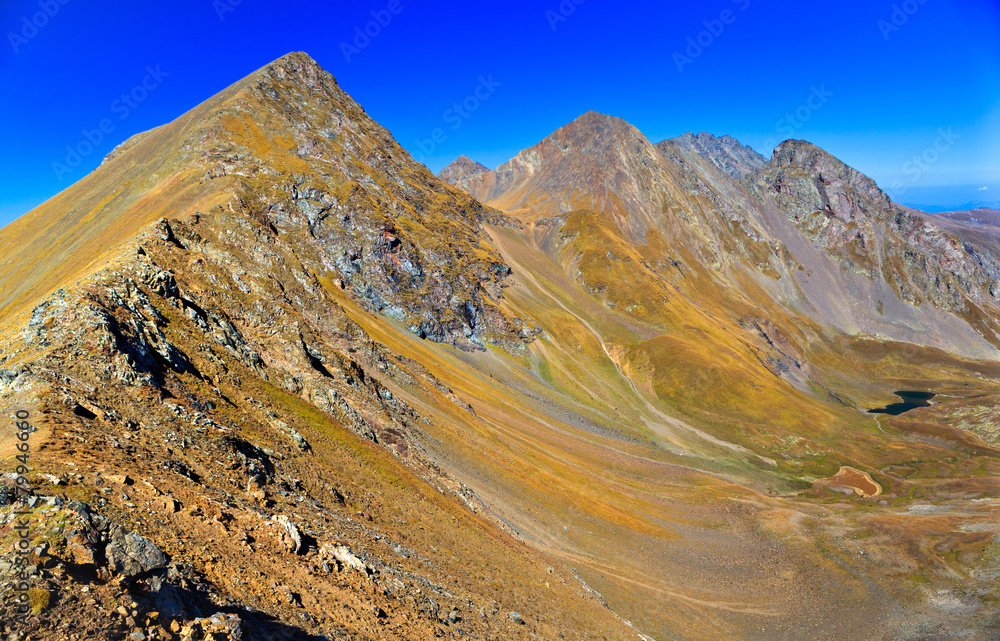 chain of mountains Stock Photo | Adobe Stock