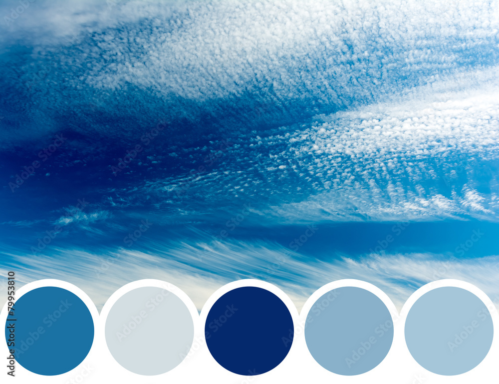 Sky Blue Color Palette