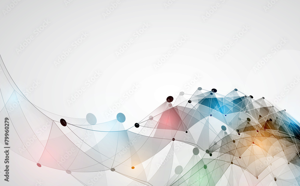 abstract technology background Business & development direction Stock ...