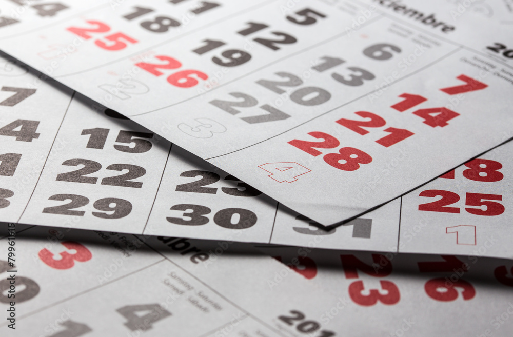 calendar background Stock Photo | Adobe Stock