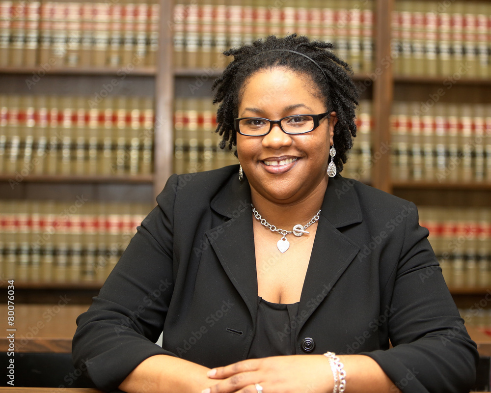 Portrait African American Female Professional foto de Stock | Adobe Stock