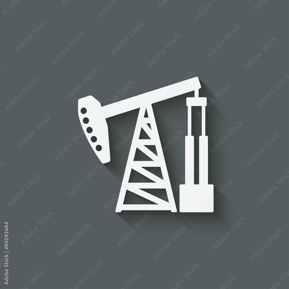 oil pump symbol Stock Vector | Adobe Stock