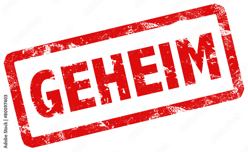 Stempel Grunge Top secret rot geheim Vektor Stock-Vektorgrafik | Adobe ...