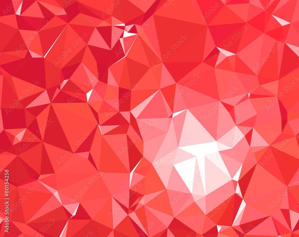 Modern, Red Polygon Texture Background Stock-Illustration | Adobe Stock