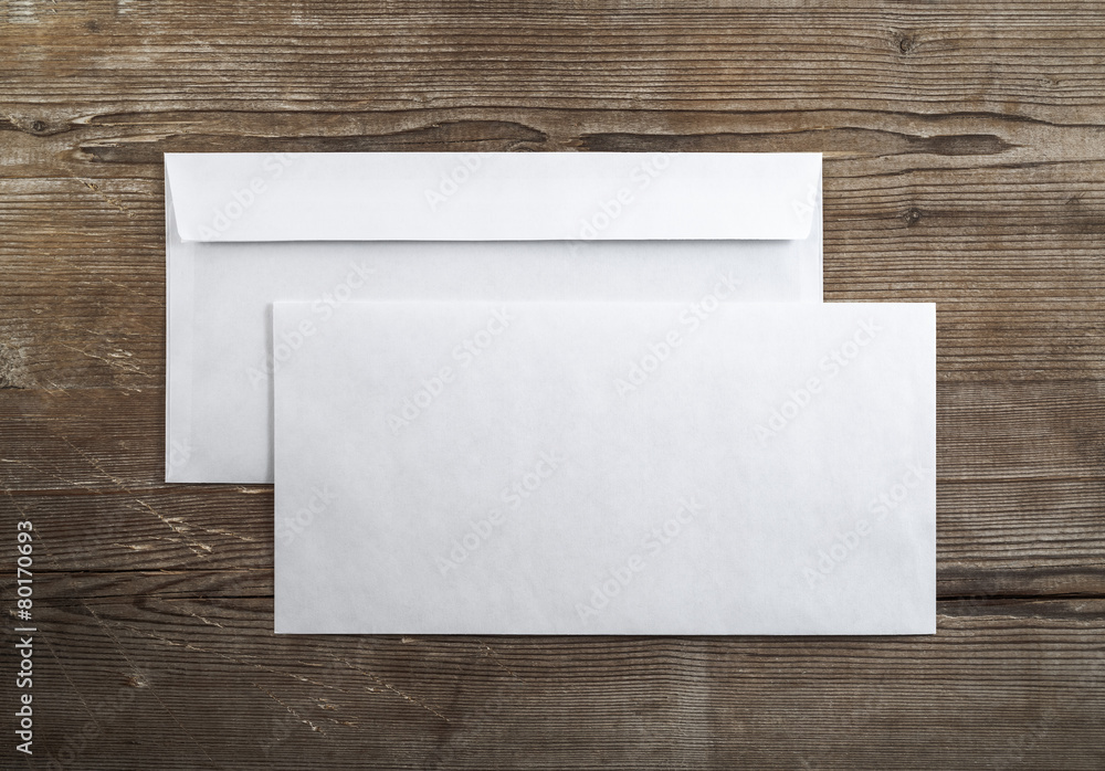 Blank envelopes Stock Photo | Adobe Stock