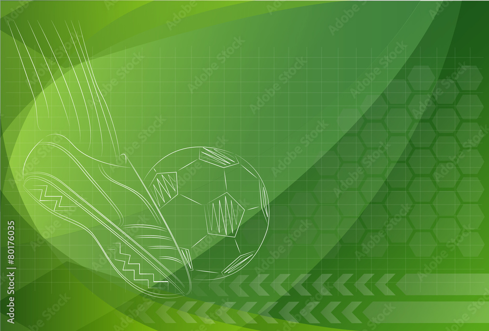 Vector Football background เวกเตอร์สต็อก | Adobe Stock