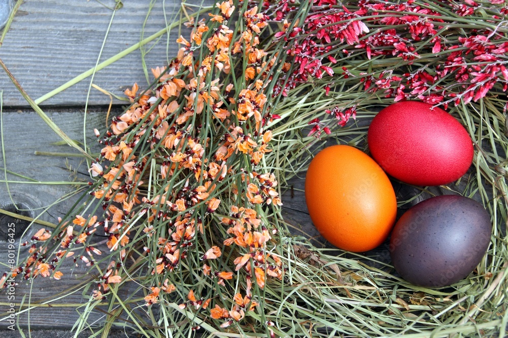 osternest Stock-Foto | Adobe Stock