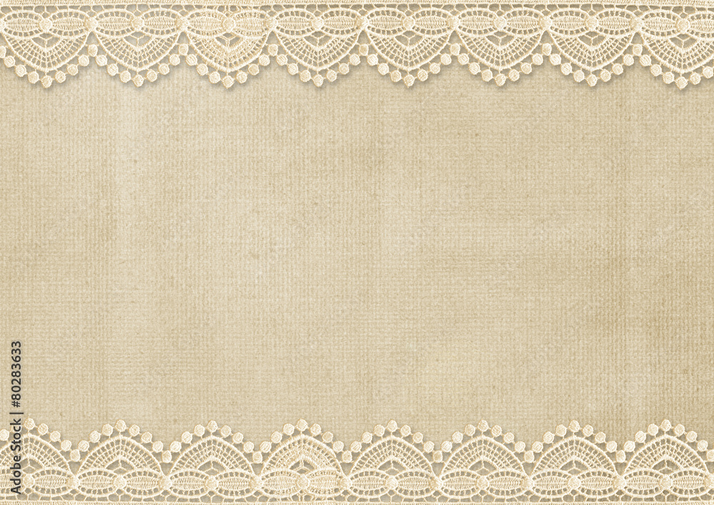Vintage background with gorgeous lace Stock Illustration | Adobe Stock