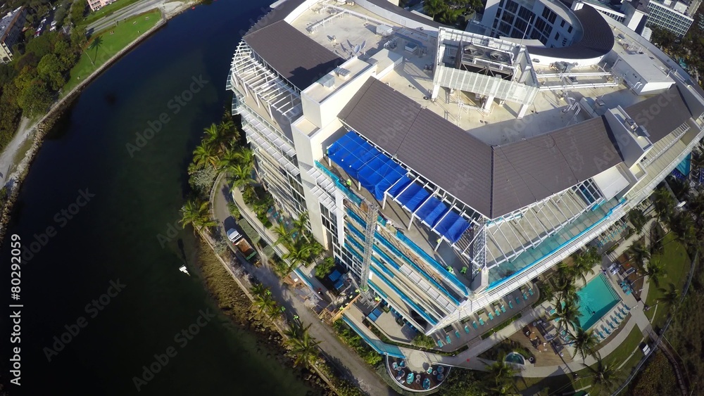 Boca Raton Florida aerial view 4k Stock Video | Adobe Stock