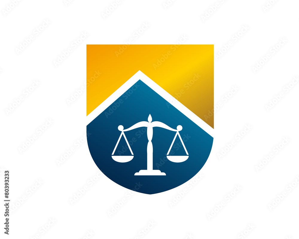 Legal Shield Vector Logo