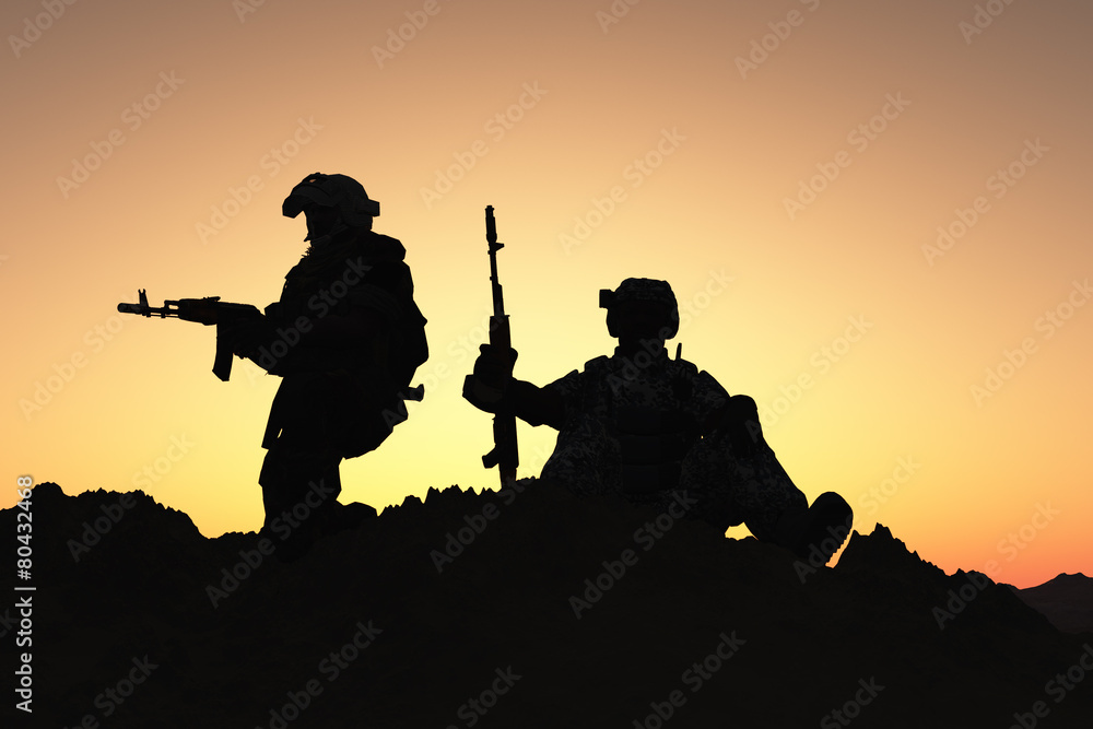 Soldiers Stock Photo | Adobe Stock
