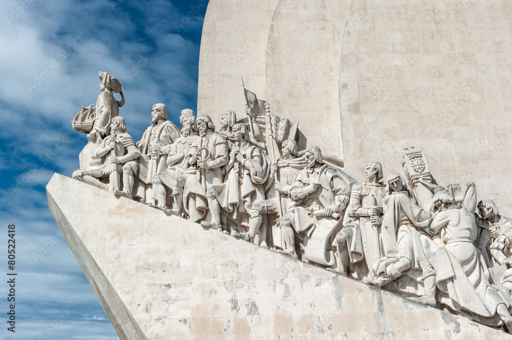 Lisbona, monumento a Colombo 1 Stock Photo | Adobe Stock