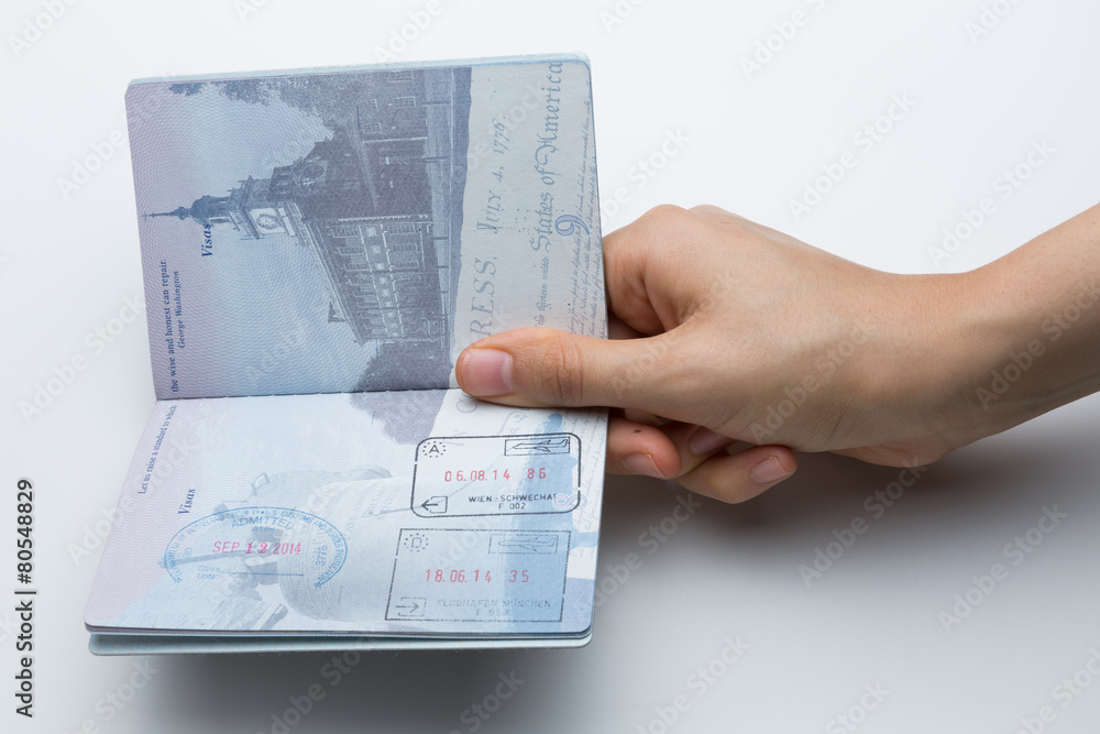 American Passport Inside