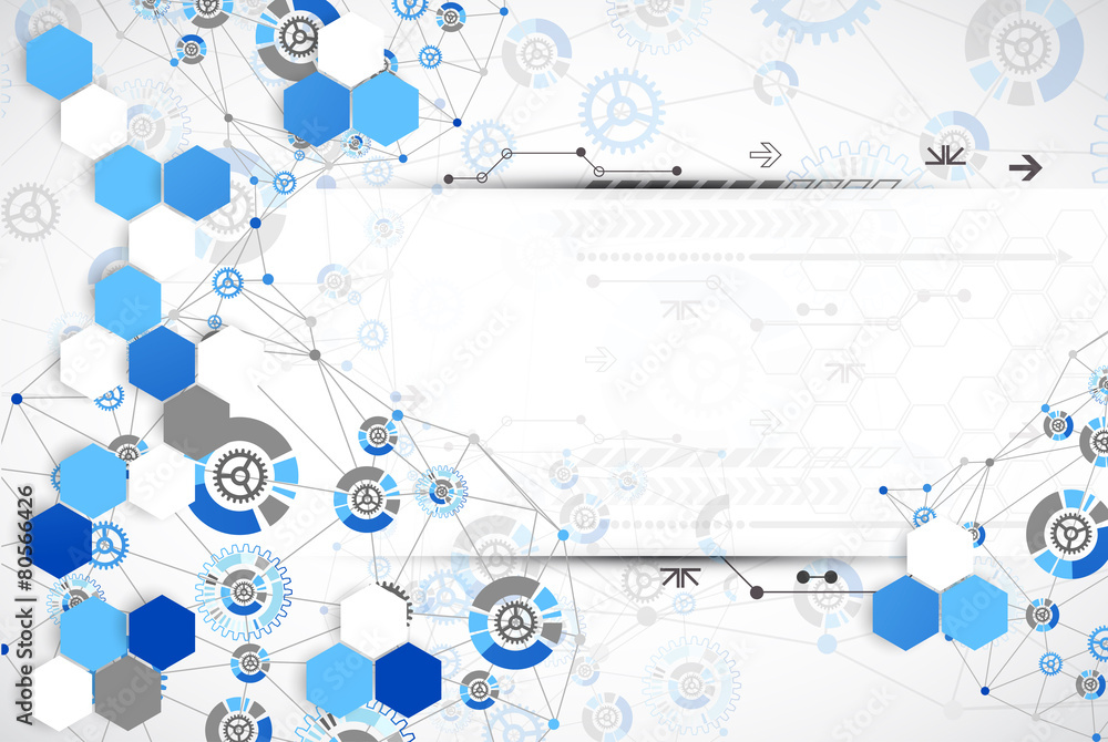 Abstract technology template background. Stock Vector | Adobe Stock