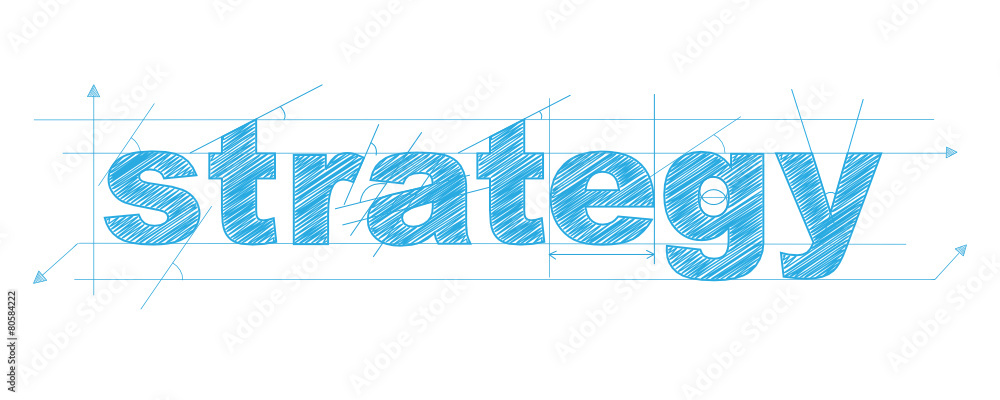 "STRATEGY" (business vision solutions innovation) Stock Vector | Adobe ...