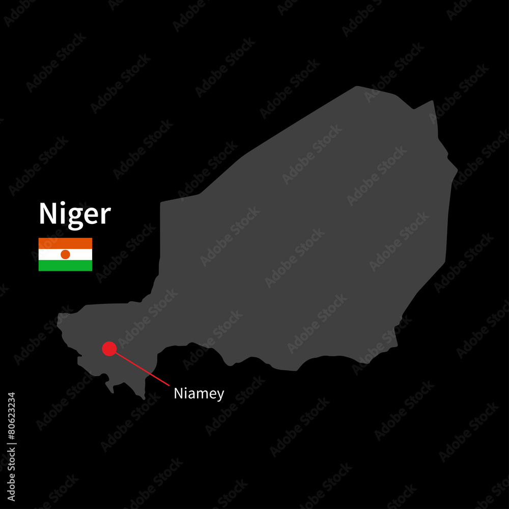 Niger Map Cities