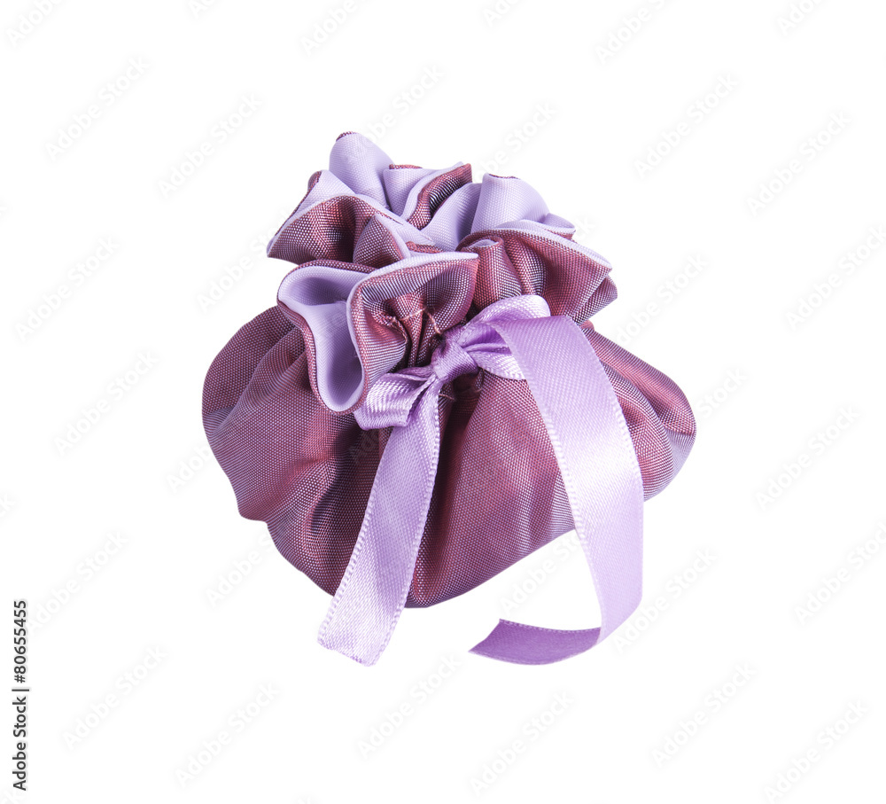 purple gift bag Stock Photo | Adobe Stock